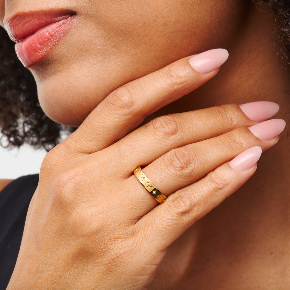 Own Way Monogram Ring (Gold) – Abbott Lyon