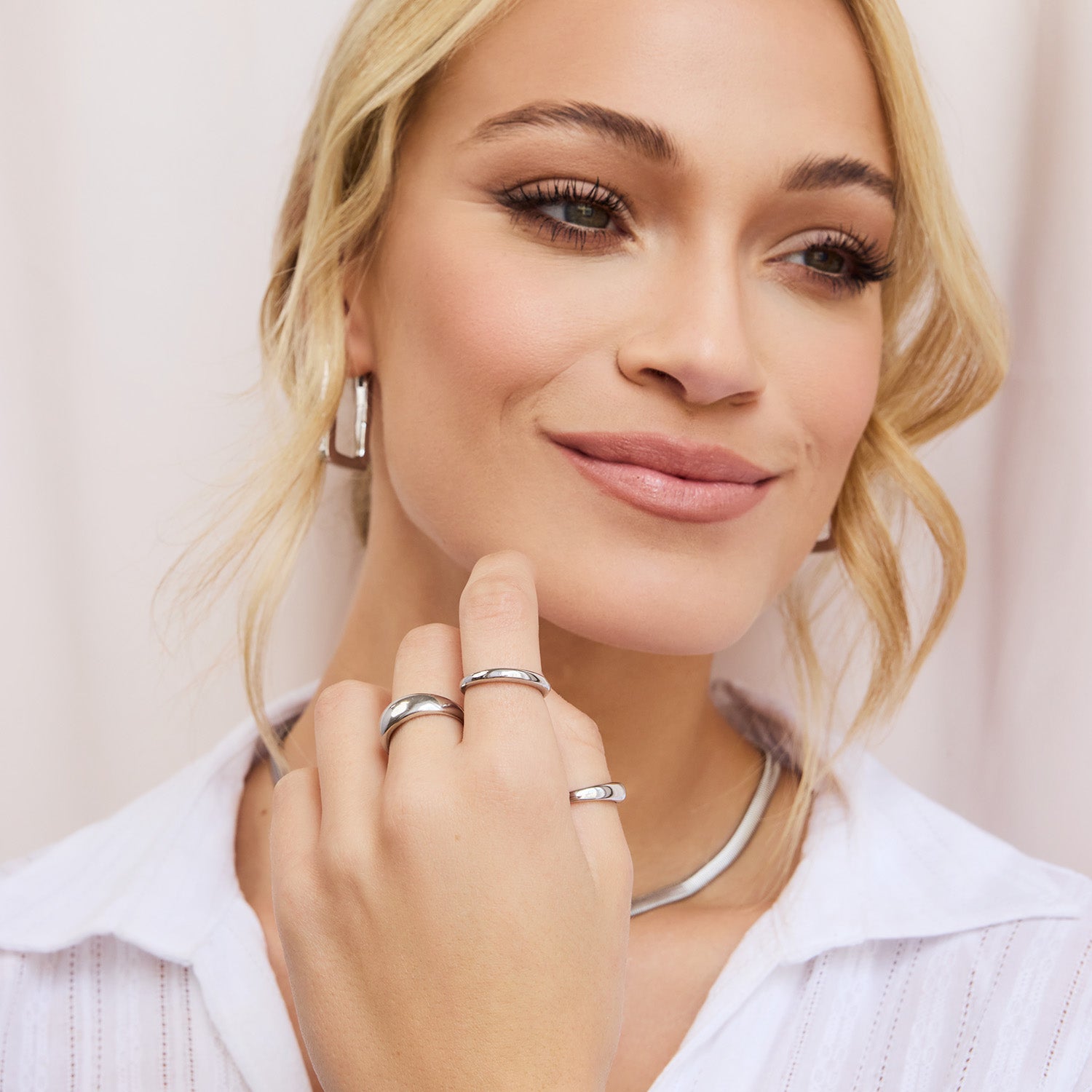 Domed Ring Stack (Silver) – Abbott Lyon