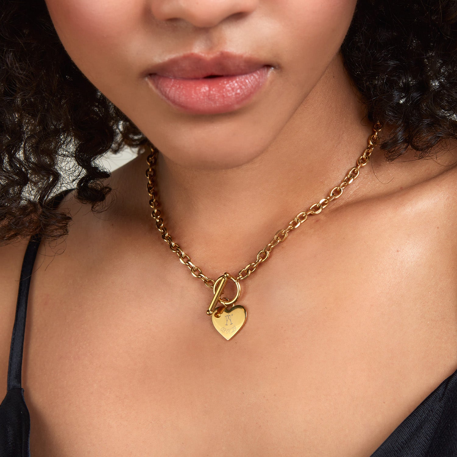 Large Heart Necklaces Pendant | Large Silver Heart Pendant | Abbott Lyon