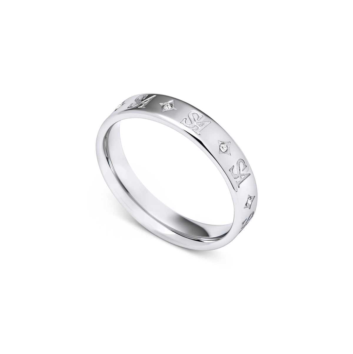 Own Way Monogram Ring (Silver) – Abbott Lyon