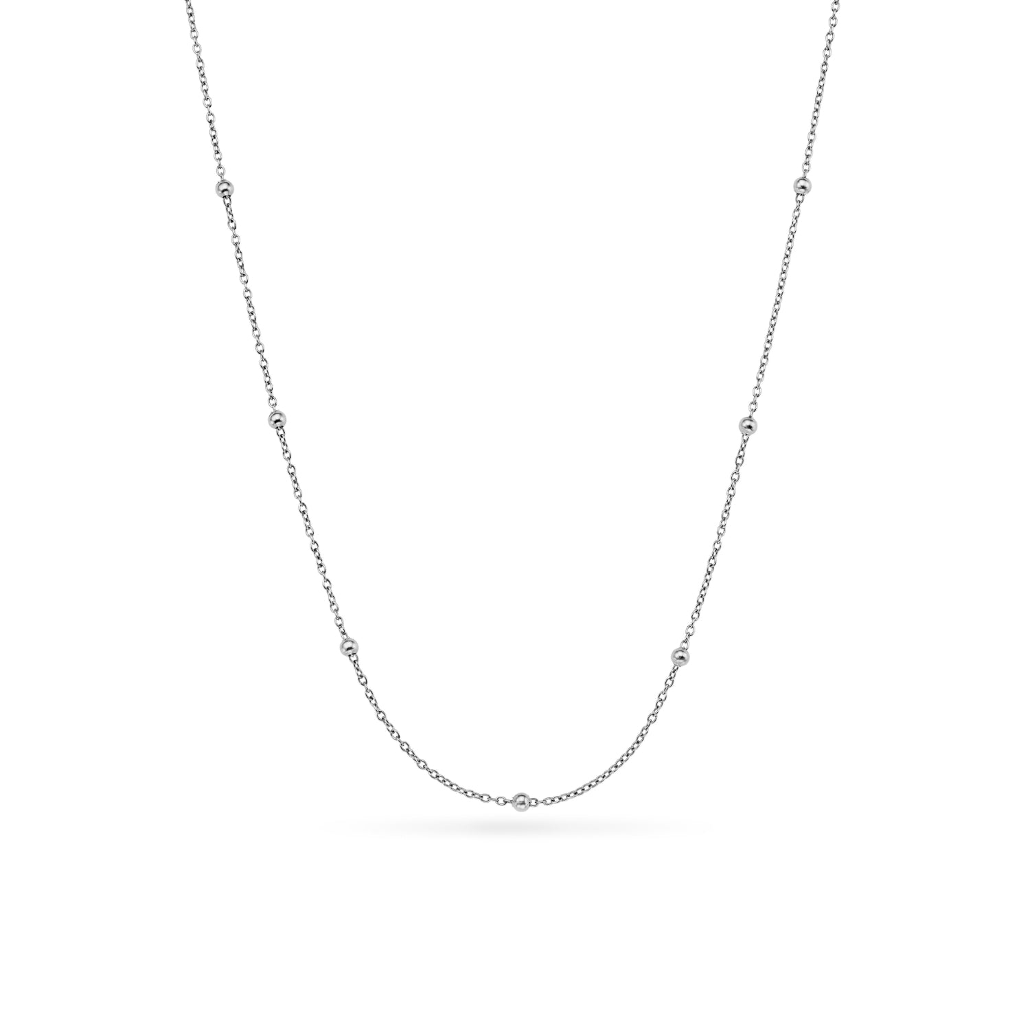 Sphere Chain Necklace (Silver) – Abbott Lyon