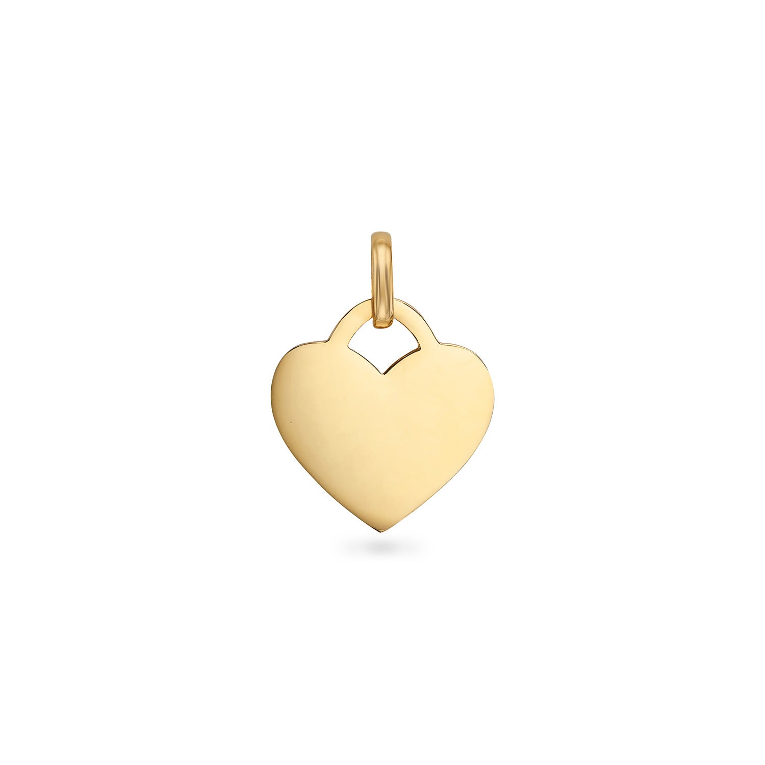 Mini Heart Token Pendant (Gold) – Abbott Lyon