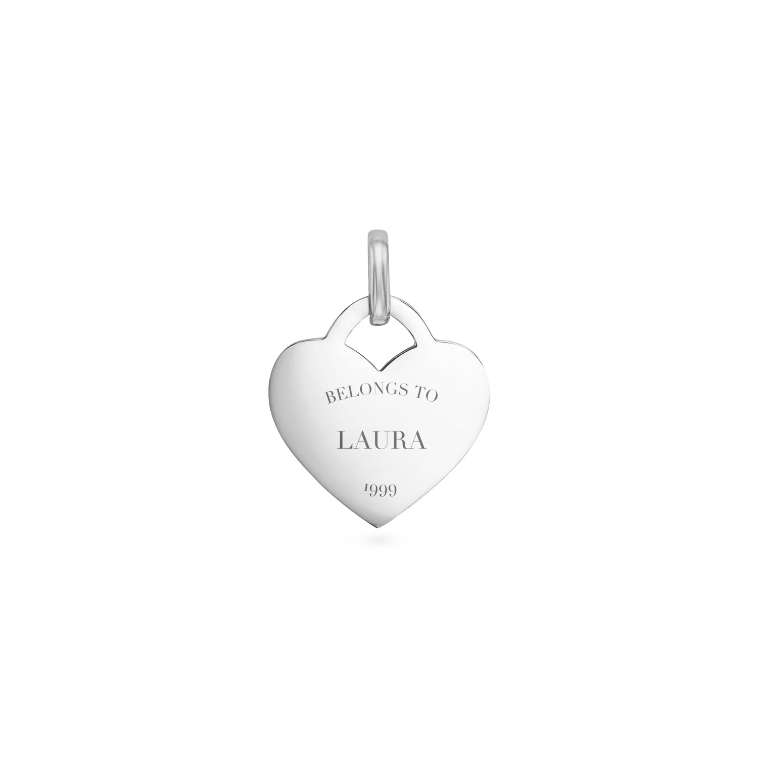 Heart Token Pendant (Silver) – Abbott Lyon