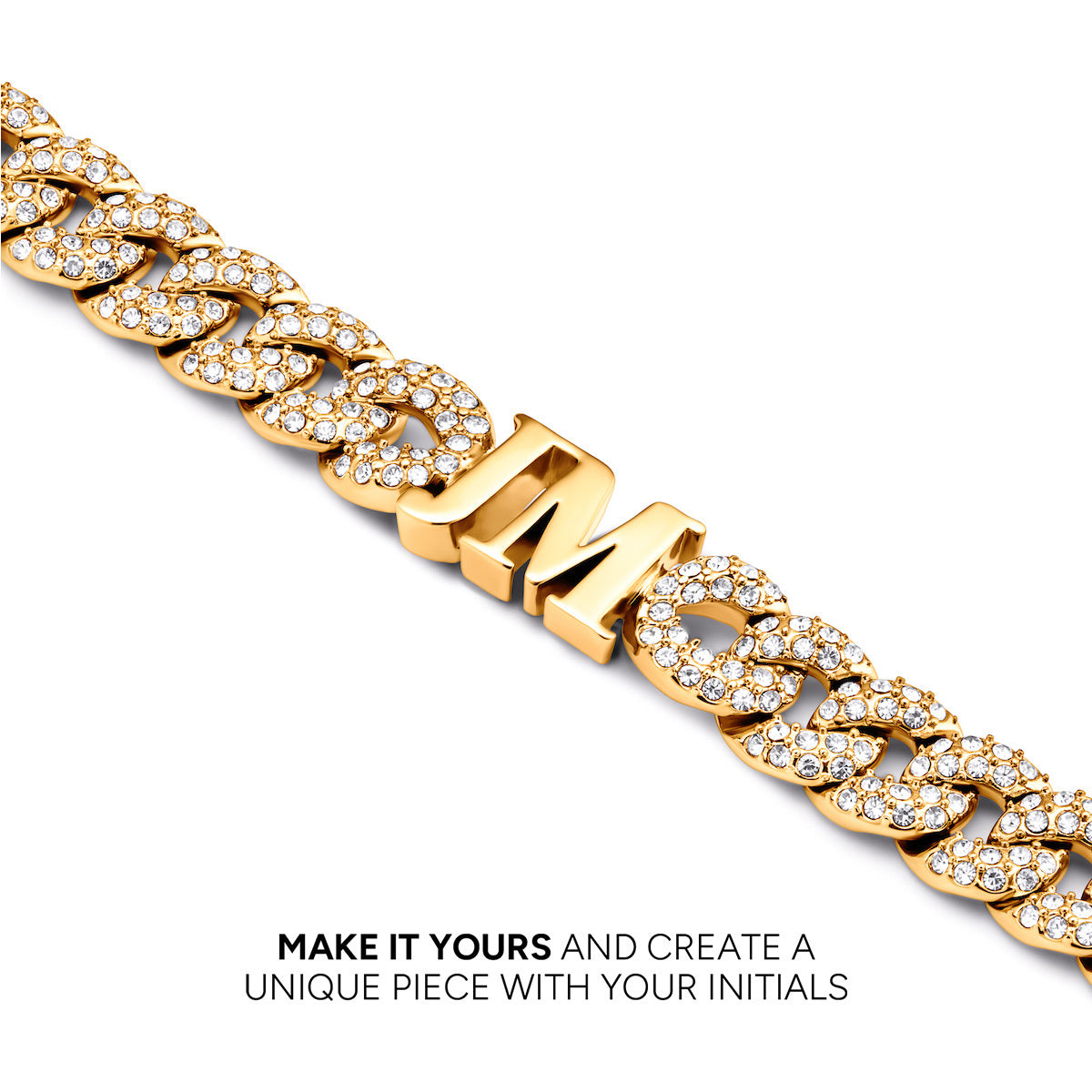 Gold Initial Choker Necklace – Abbott Lyon