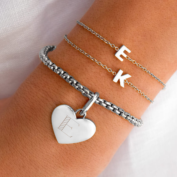 Initial Bracelets | Silver and Gold Initial Bracelet | Abbott Lyon – Page 3