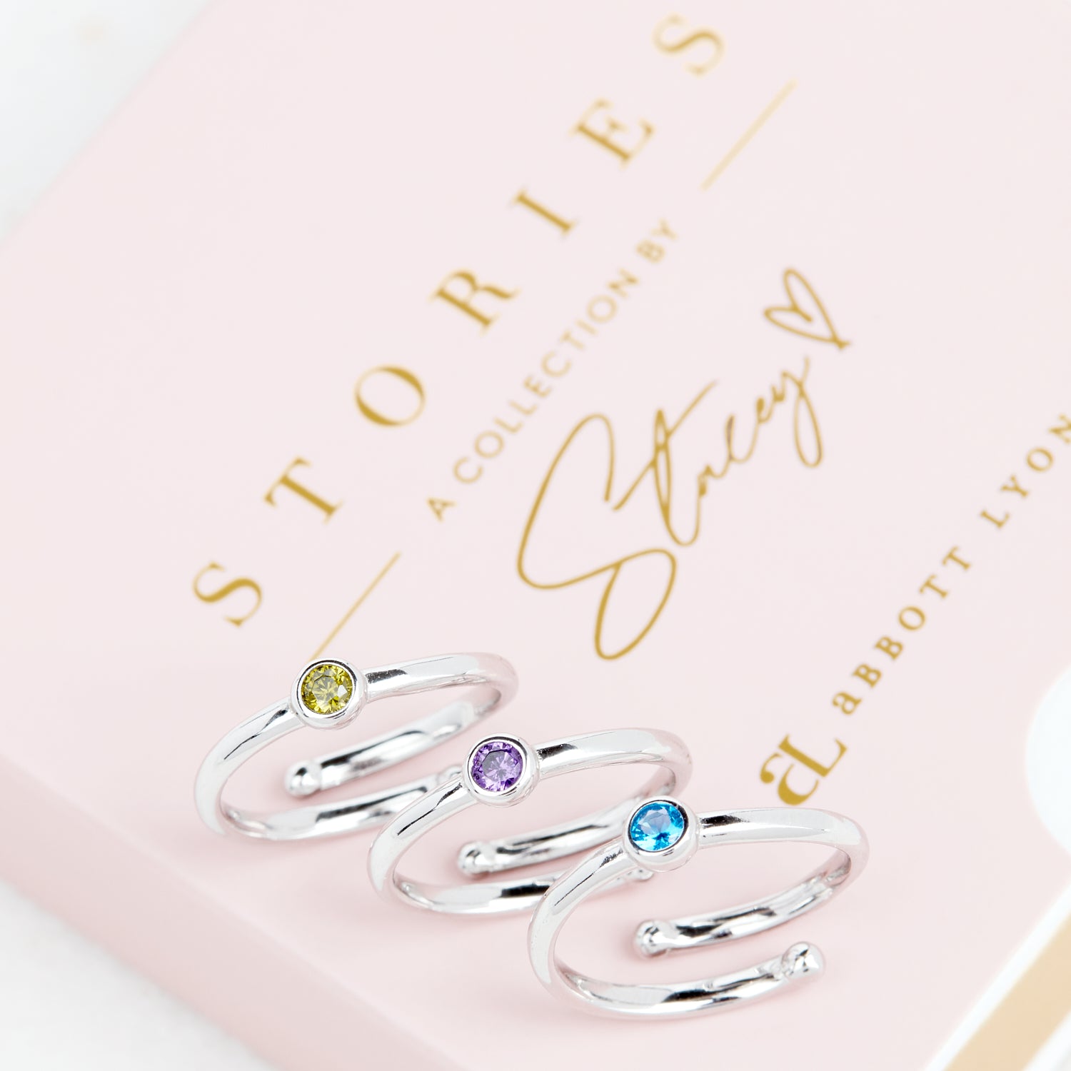 Birthstone Ring (Silver) – Abbott Lyon