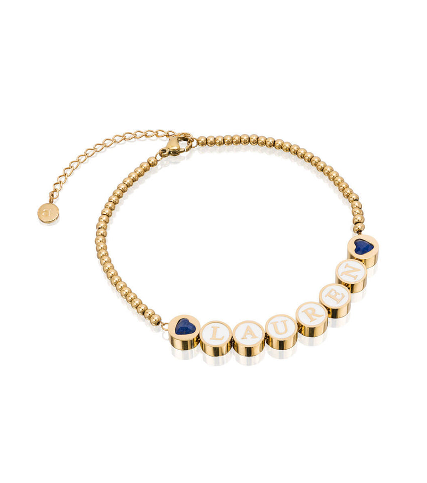 Custom Bead Bracelet (Gold) – Abbott Lyon