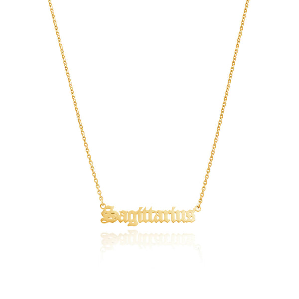 Real Gold Name Necklaces | 24k & 18k Gold Name Necklaces | Abbott Lyon
