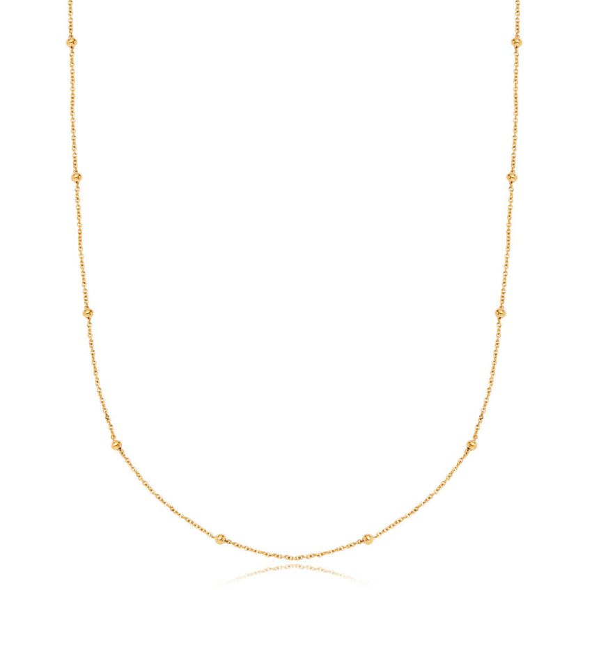 Sphere Chain Necklace (Gold) – Abbott Lyon