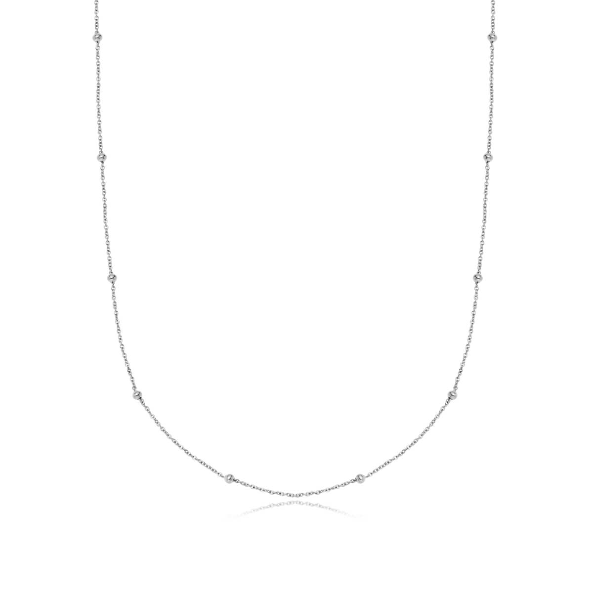Sphere Chain Necklace (Silver) – Abbott Lyon