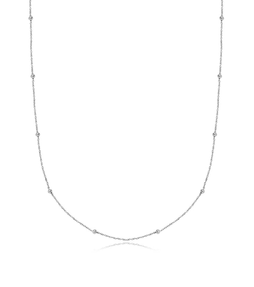 Sphere Chain Necklace (Silver) – Abbott Lyon